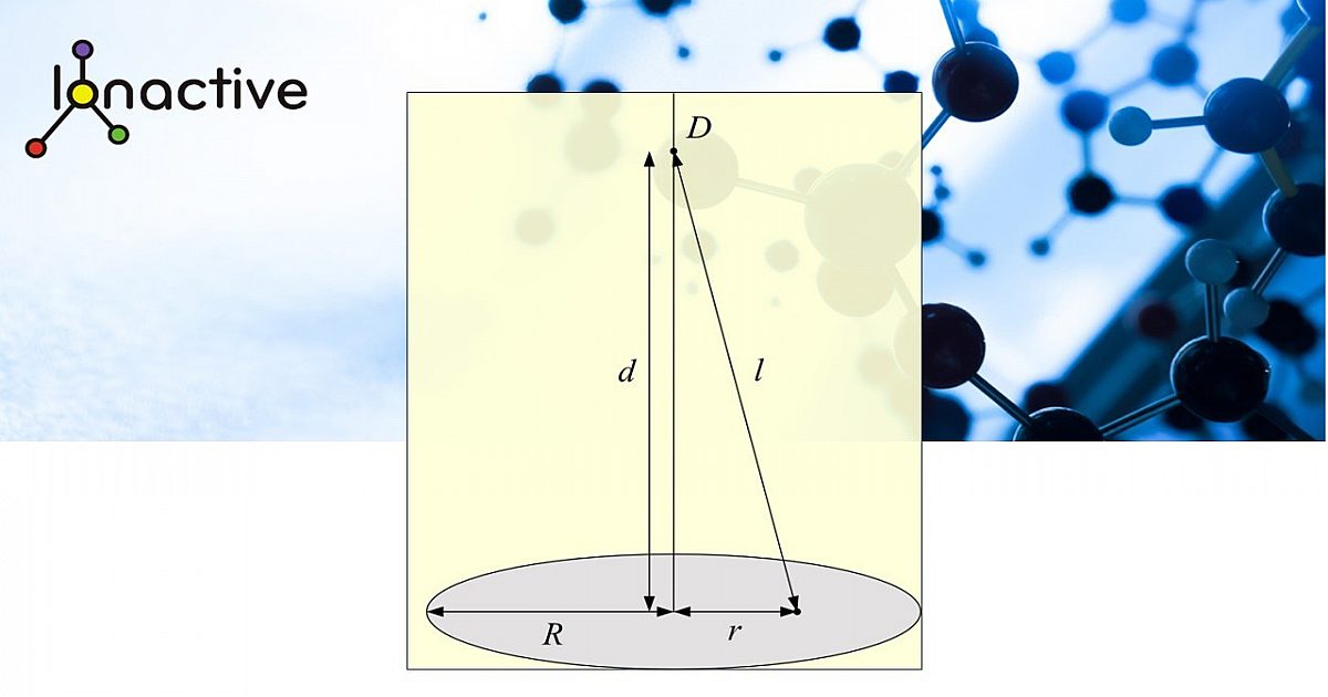 Ionactive | When 1/d2 breaks down - for a radiation area source