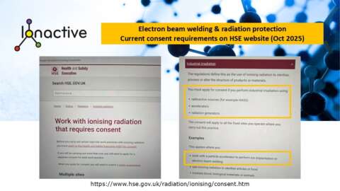 Ionactive | Electron beam welding & radiation protection.