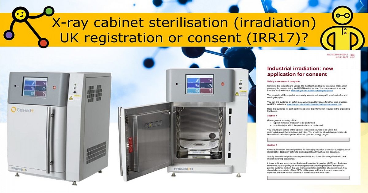 Ionactive | X-ray cabinet sterilisation (irradiation) - IRR17