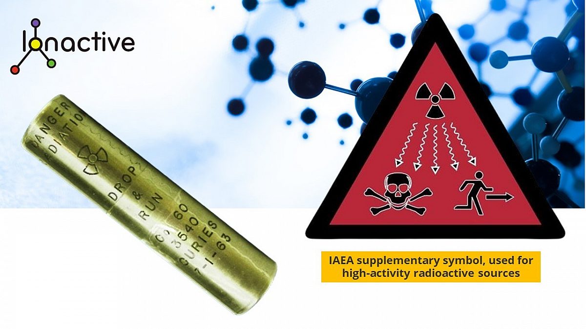 Ionactive | Drop and Run - Radioactive Cobalt-60 (Co-60) Source