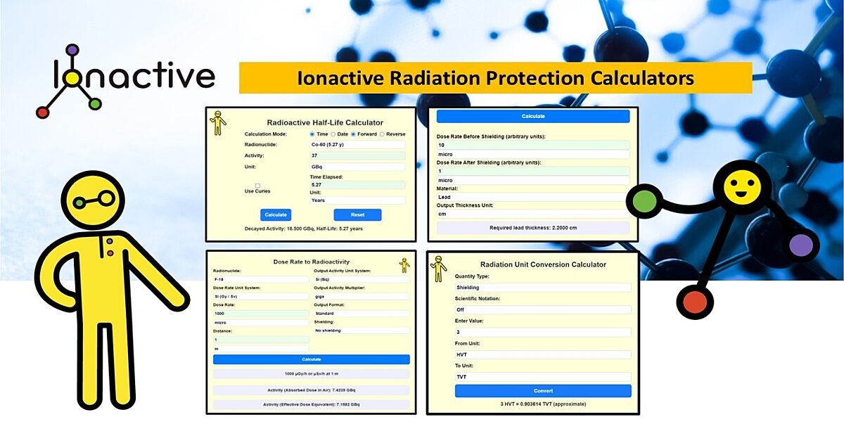 Ionactive | Radiation protection calculators