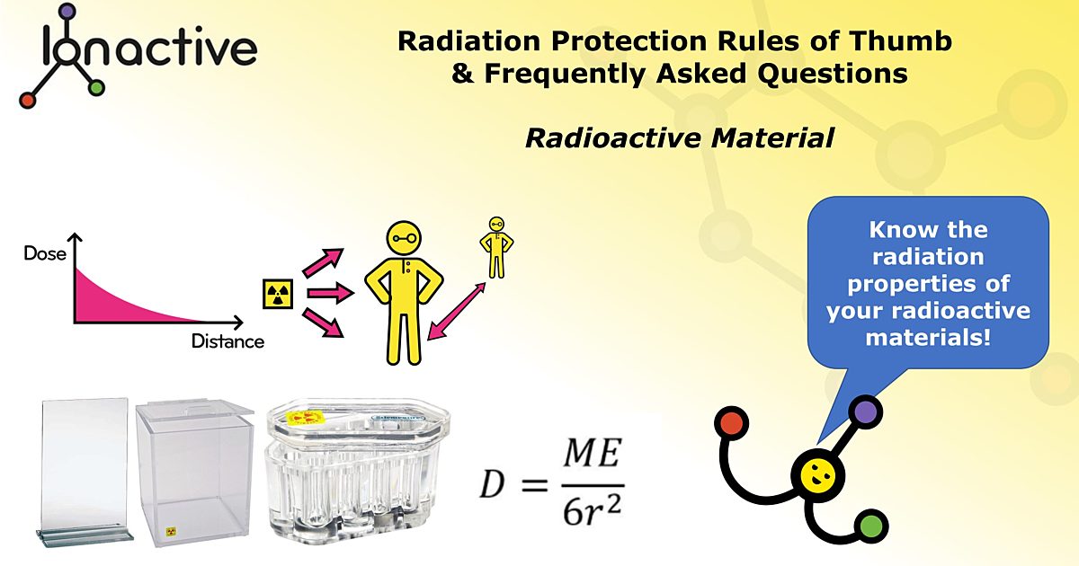 Ionactive | Radioactive Material - Rules of Thumb and FAQ